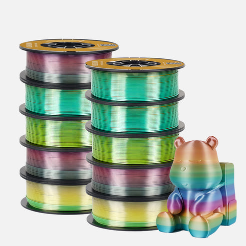 KINGROON PLA Silk Rainbow 3D Printer Filament – KINGROON 3D